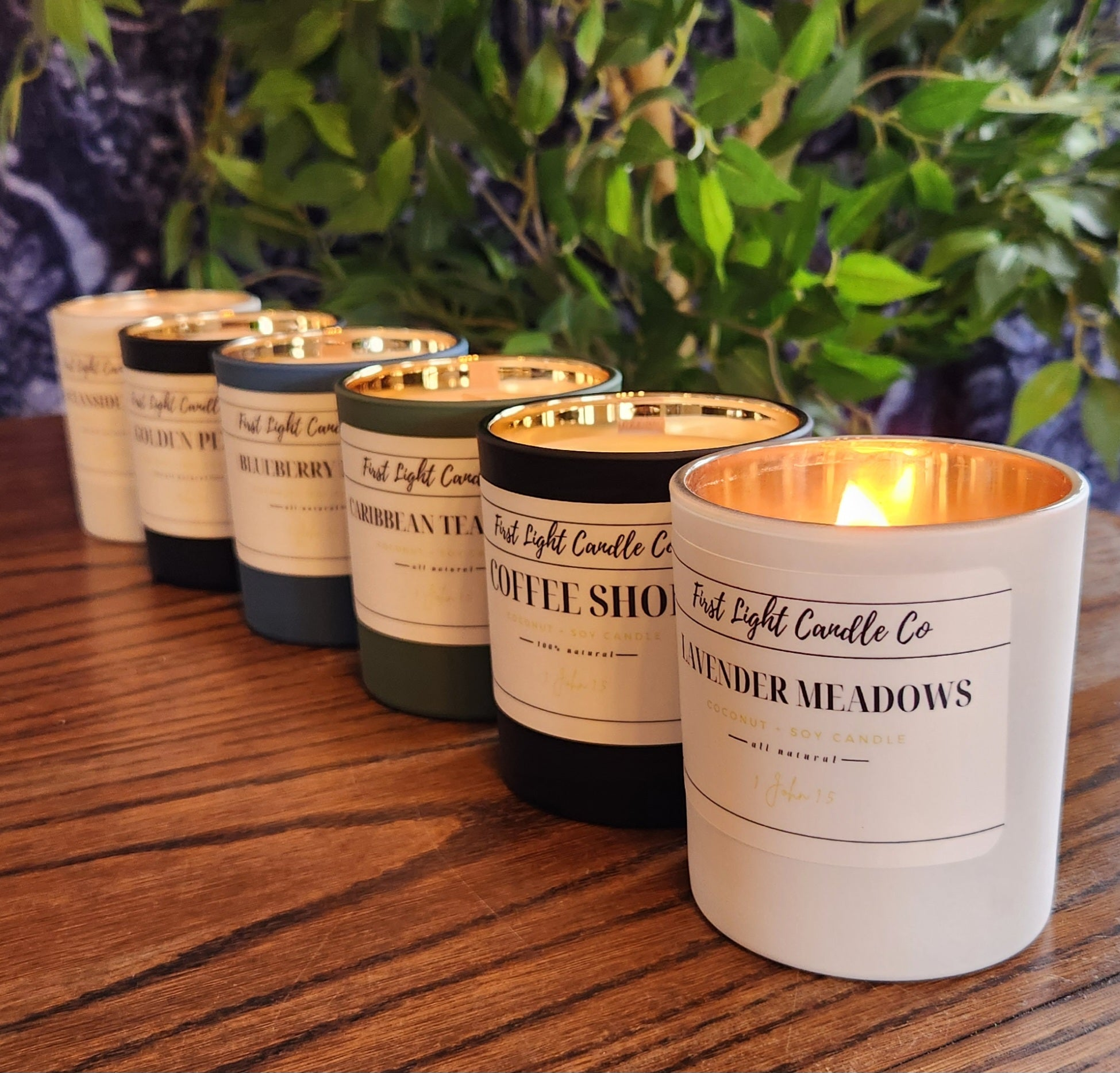 8oz Candles – First Light Candle Co